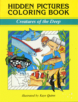 Hidden Picture Coloring Book